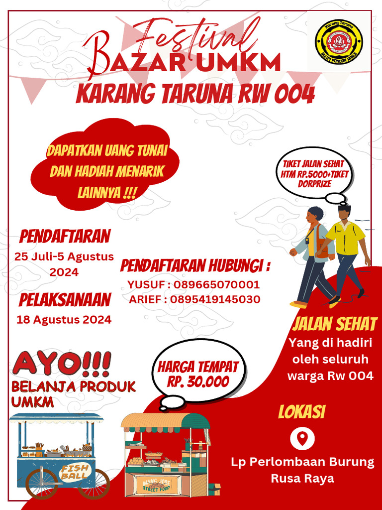 Poster Bazar Umkm | PDF