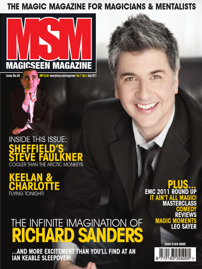 Magicseen Magazine: Issue 40 Highlights | PDF | Magic (Illusion)