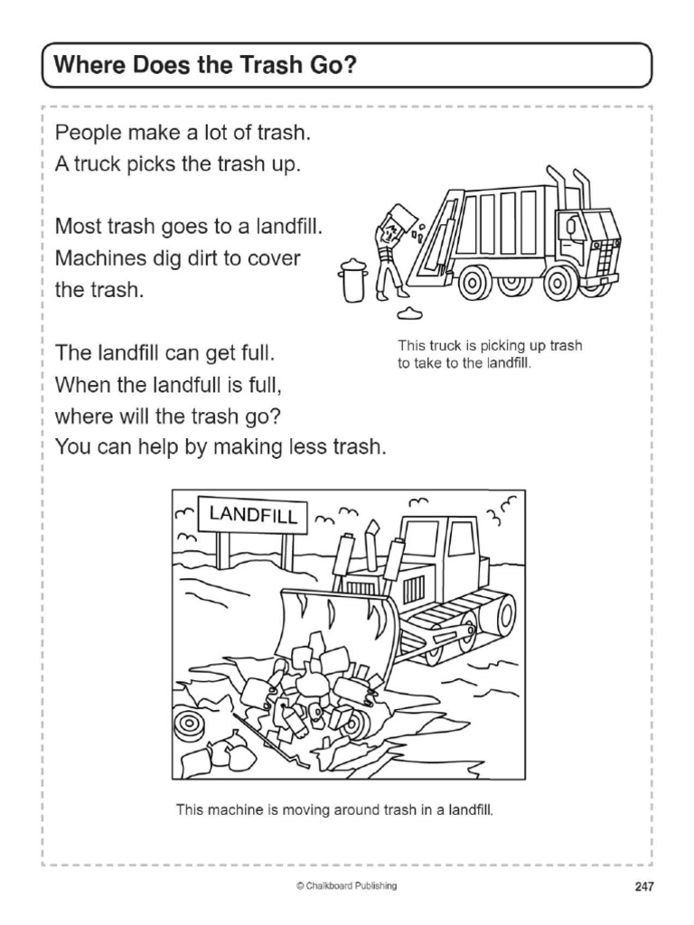 Where Does The Trash Go | PDF