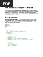 n8n User Manual and Workflow Guide | PDF | Workflow | Automation