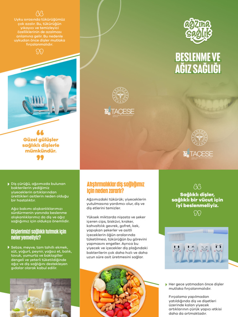 08 Beslenme Ve Agiz Sagligi | PDF