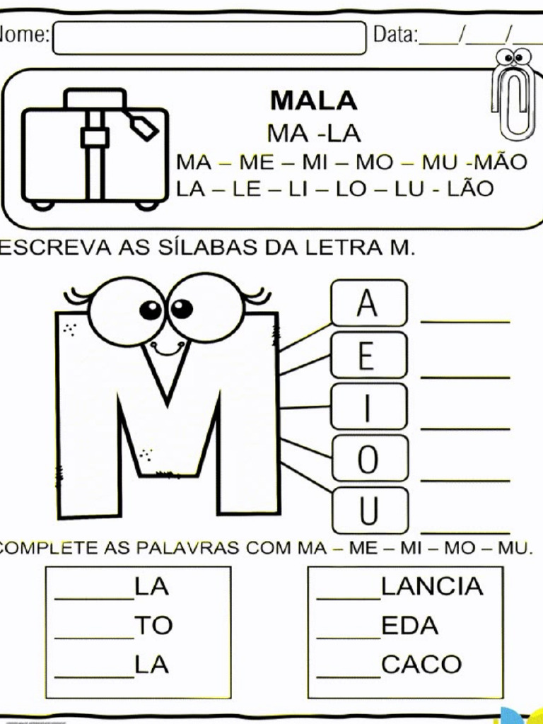 Letra M | PDF