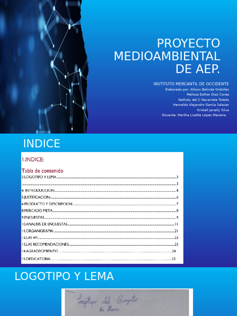 Proyecto Medioambiental de Aep | PDF
