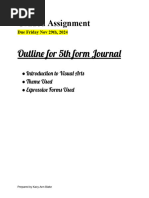 CXC Visual Arts Journal Structure | PDF