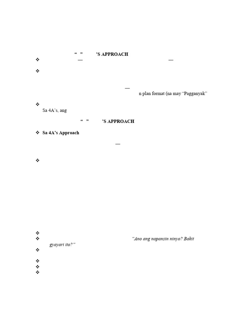 4AS APPROACH Explained - 033256 | PDF
