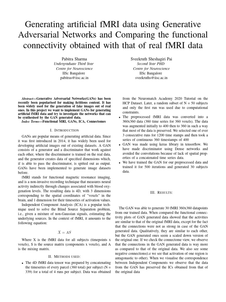 MLSP Project Report Template Final | PDF | Functional Magnetic ...