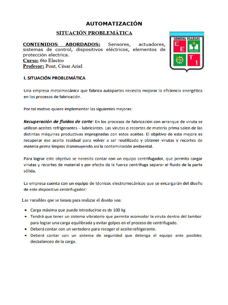 Actividad Situación Problematica | PDF