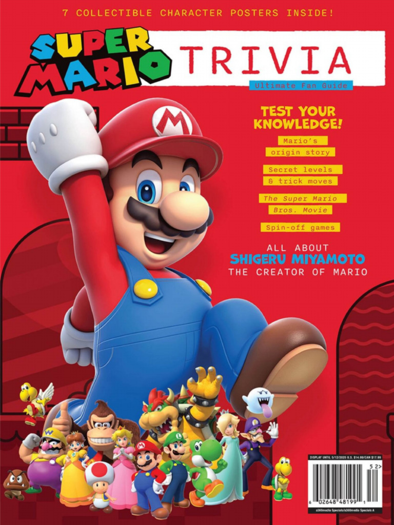 Super Mario - Trivia, 2025 | PDF