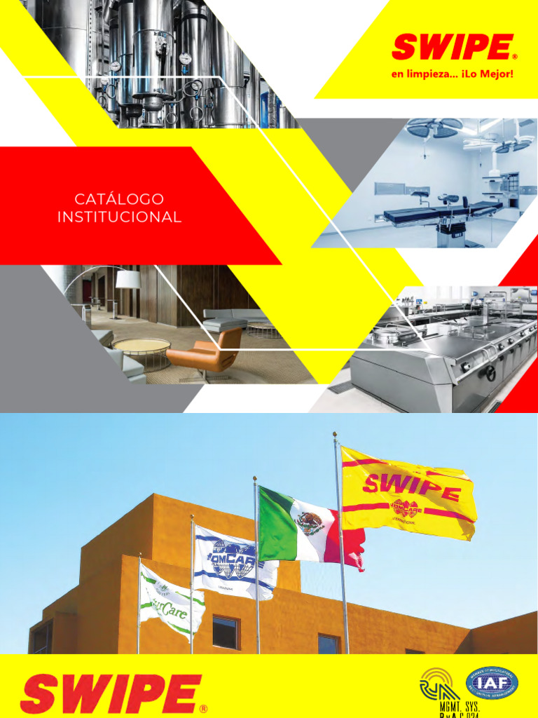 Catálogo Swipe 2025: Productos de Aseo | PDF | Detergente | Agua