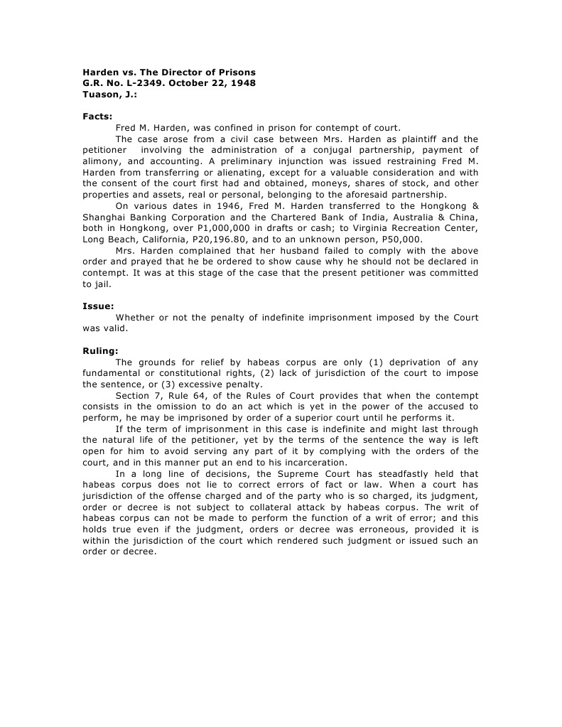 Rule 102 Deficiency | PDF | Habeas Corpus | Judgment (Law)