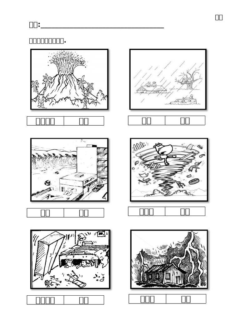 Natural Disaster (Scrap Book) | PDF