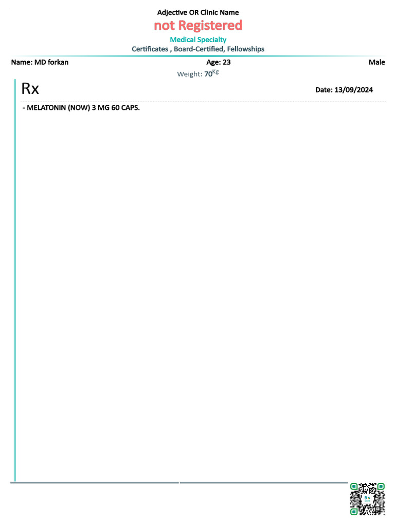 RxEasy - MD Forkan 13-09-2024 | PDF