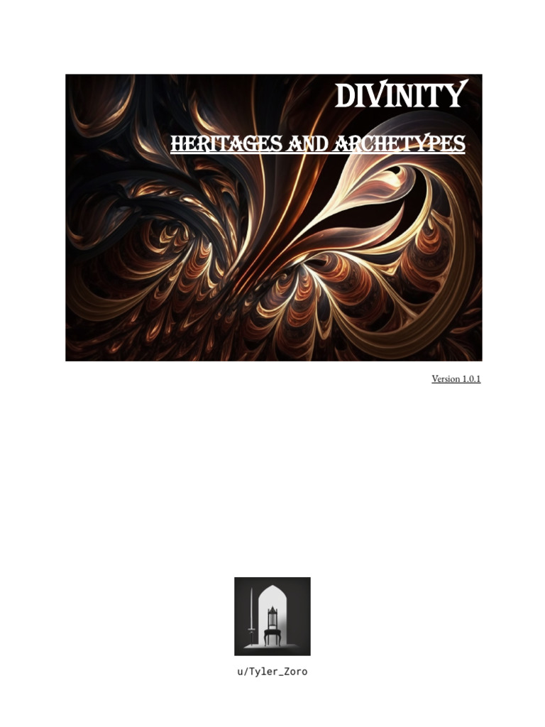 Divinity - Heritages and Archetypes | PDF | Derivative Work | Deception