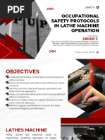 Centre Lathe Safety and Hazards | PDF | Switch | Manufactured Goods