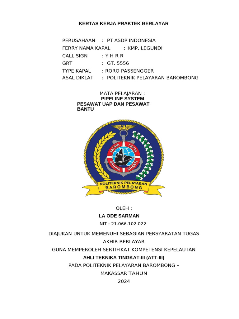 Pipe System La Ode | PDF