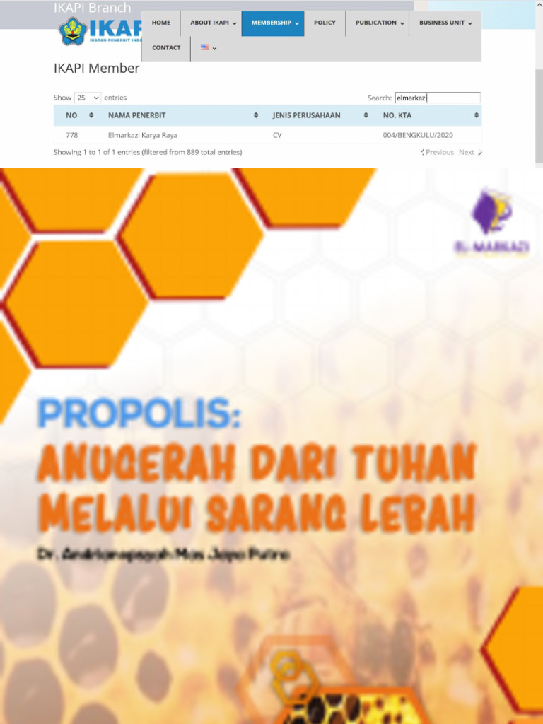 Buku Propolis ANDRIANOPSYAH | PDF