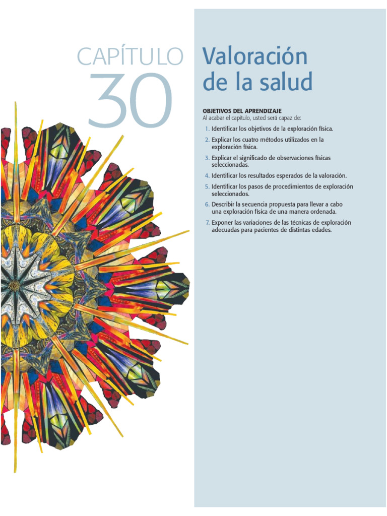 Kosier - Cap 30 (Exámen Físico) | PDF | Sonido | Mano