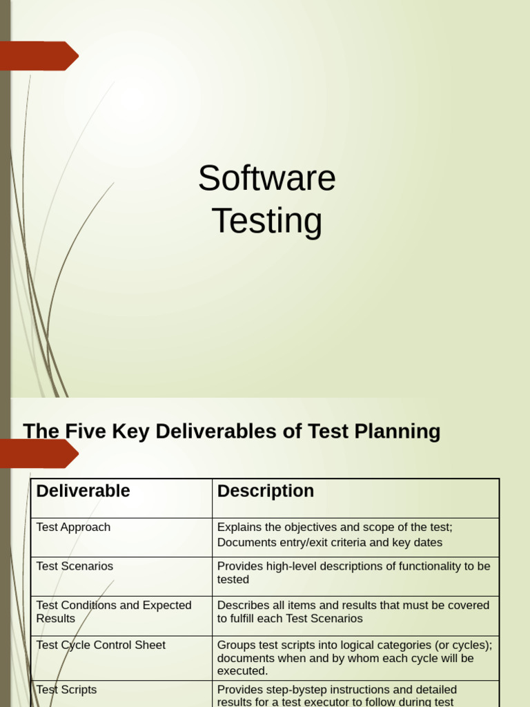 Lecture 11 Software Testing Pdf Software Testing Computer Programming