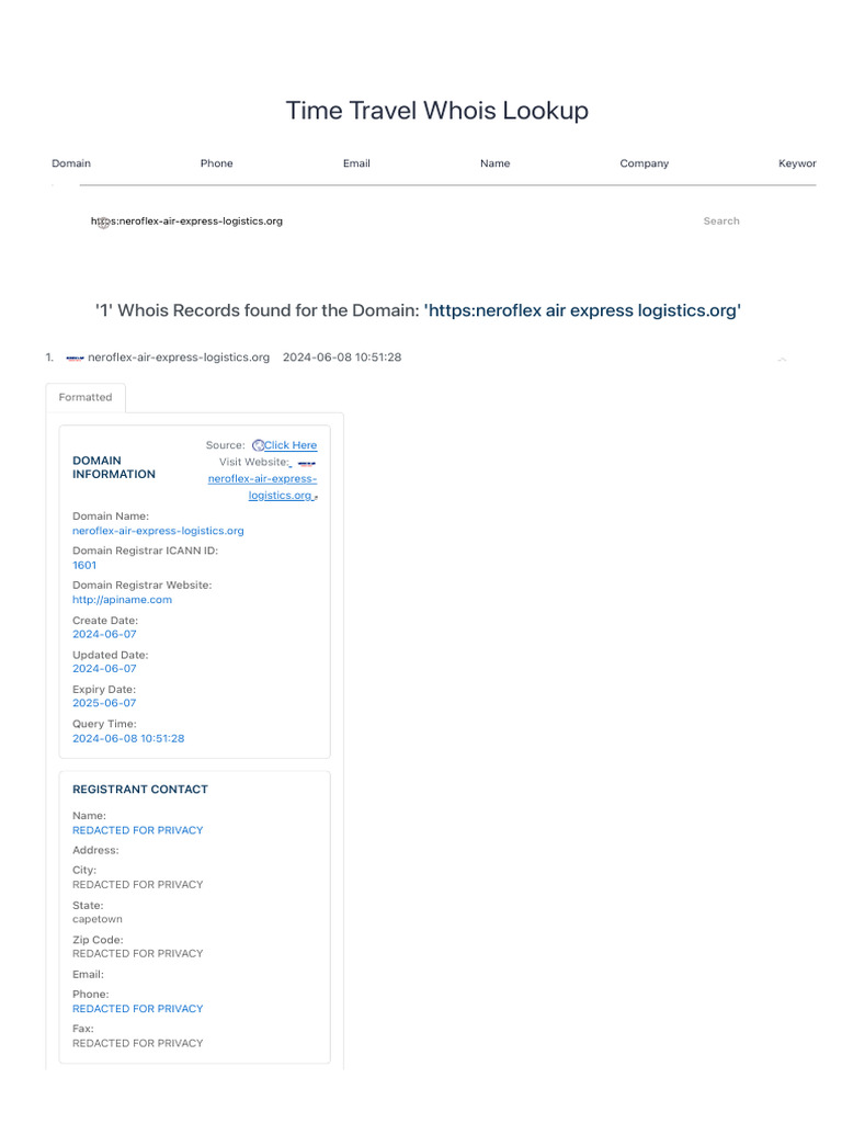 Domain Whois Lookup Whois Data Center Pdf