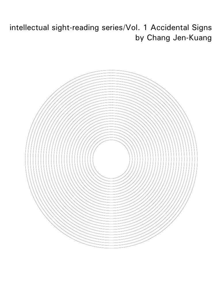 Intellectual Sight-Reading: Accidental Signs | PDF | Musicology