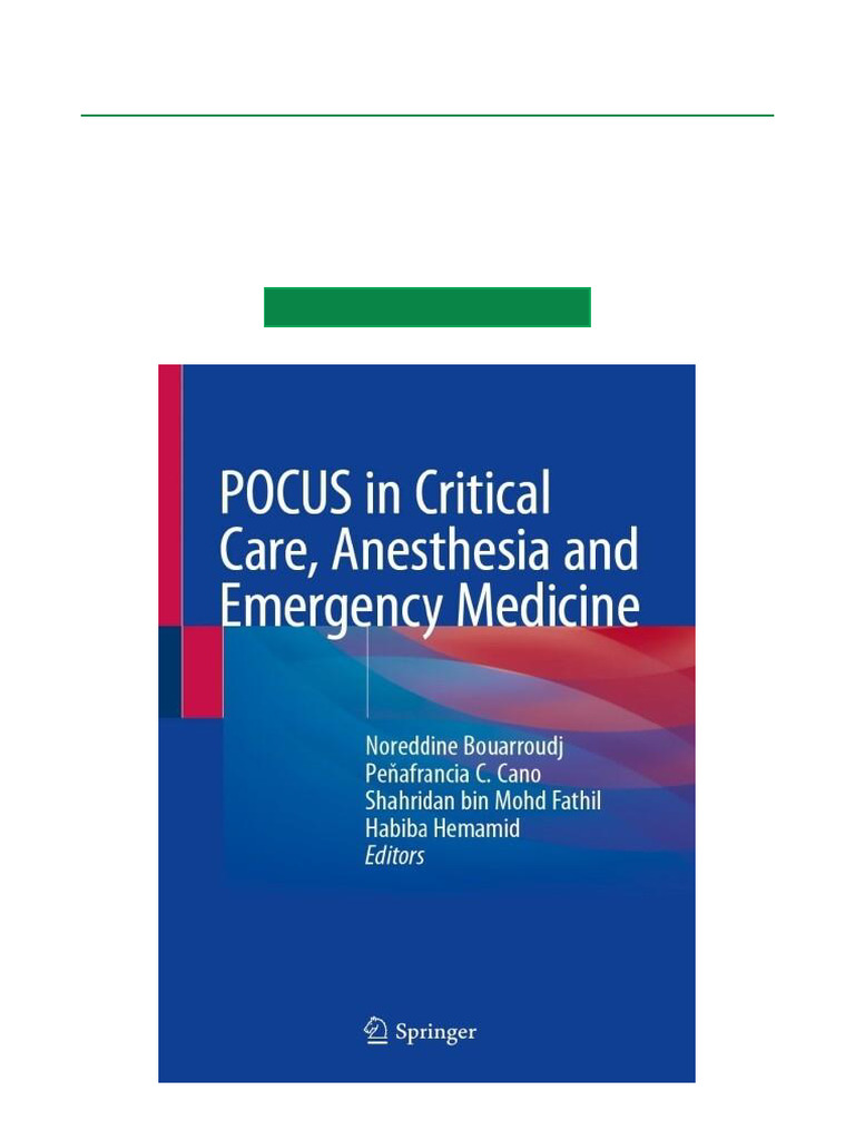 POCUS in Critical Care, Anesthesia and Emergency Medicine Full Download ...