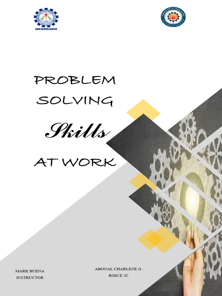 Problem-Solving-Skills-at-Work | PDF | Design Thinking | Creativity