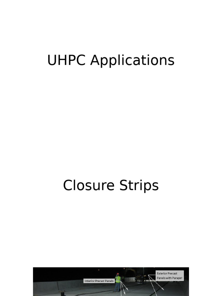 UHPC Applications | PDF