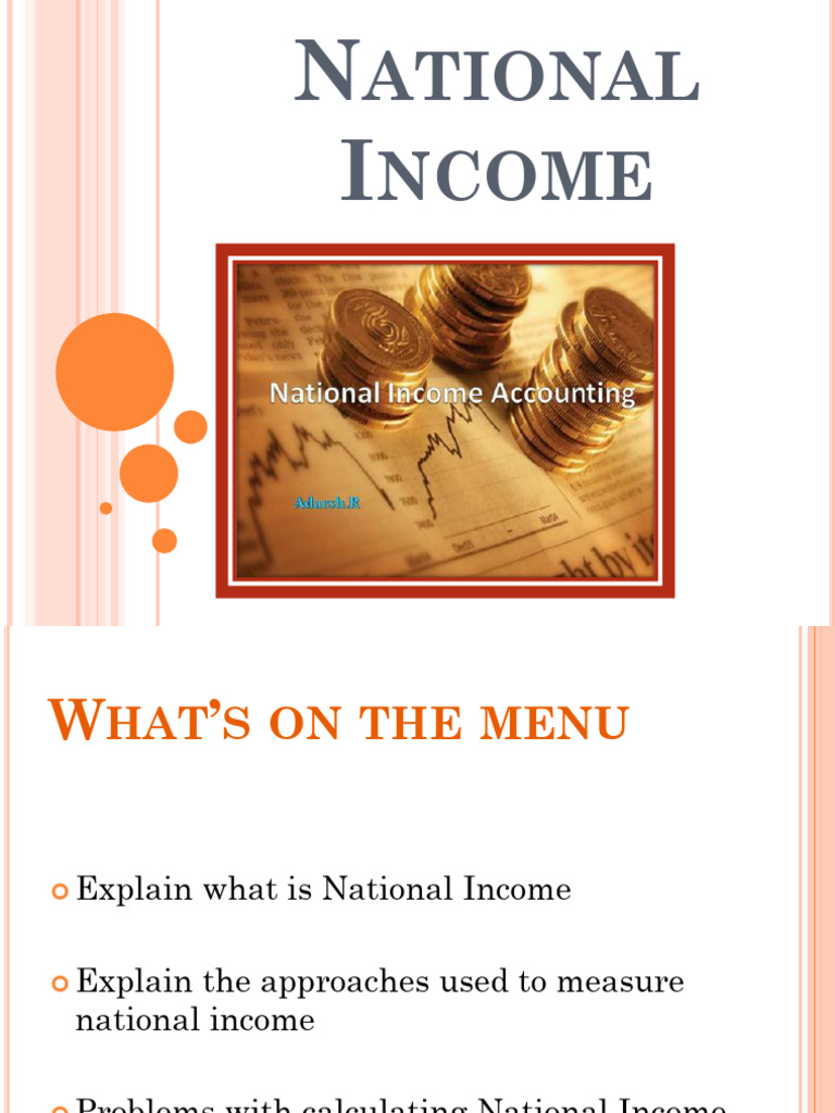 National Income Measurement Overview | PDF | Measures Of National ...