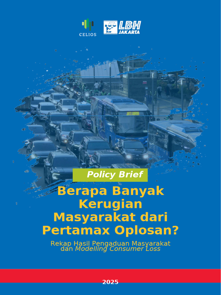Laporan Rekapitulasi Aduan Pertamax Oplosan LBH Jakarta Celios | PDF