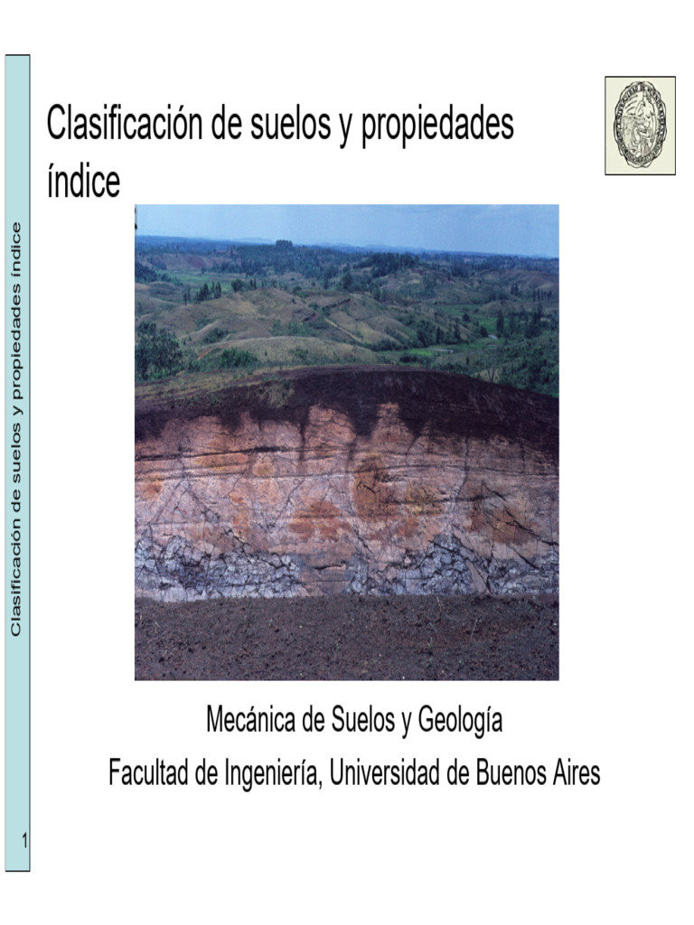 Clasificación de Suelos y Propiedades | PDF | Arcilla | Adsorción