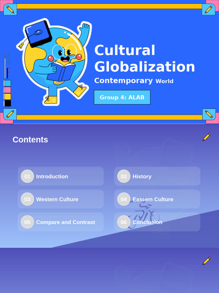 Cultural Globalization: East vs. West | PDF | Western Culture ...