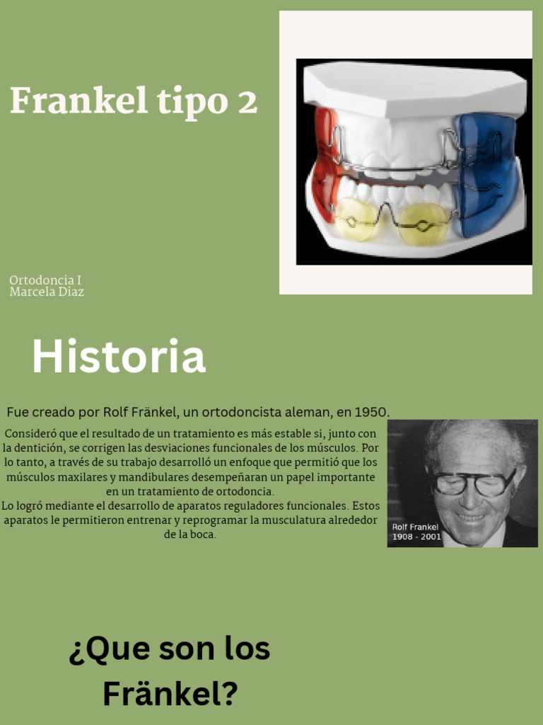 Regulador Frankel Tipo 2 en Ortodoncia | PDF