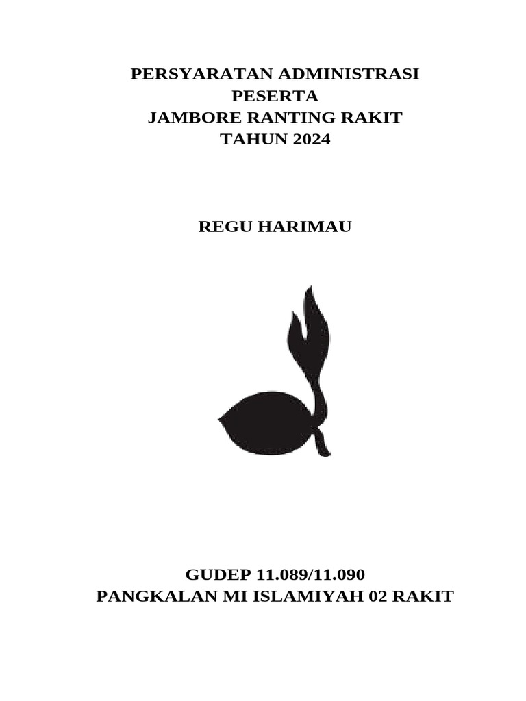 Cover Administrasi Jamran | PDF