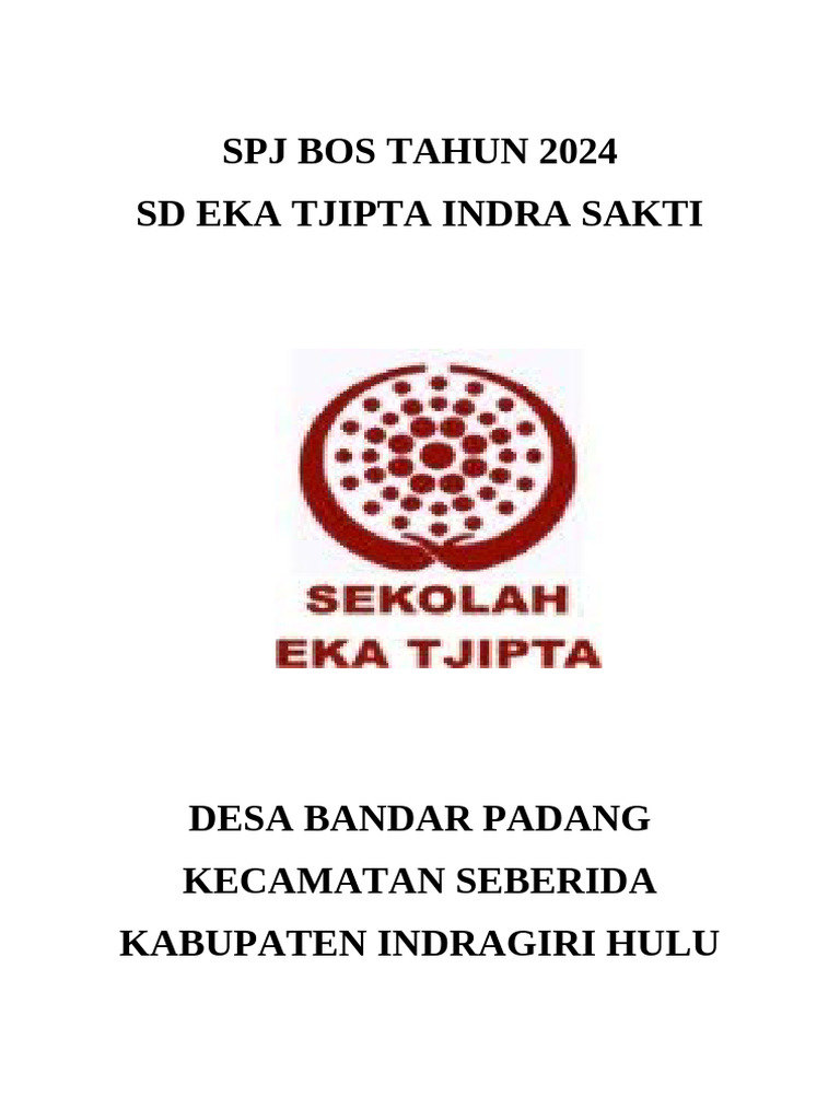 Cover SPJ Bos Tahun 2024 | PDF