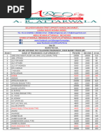 Fine Fragrance Price List | PDF | Perfume | Brand