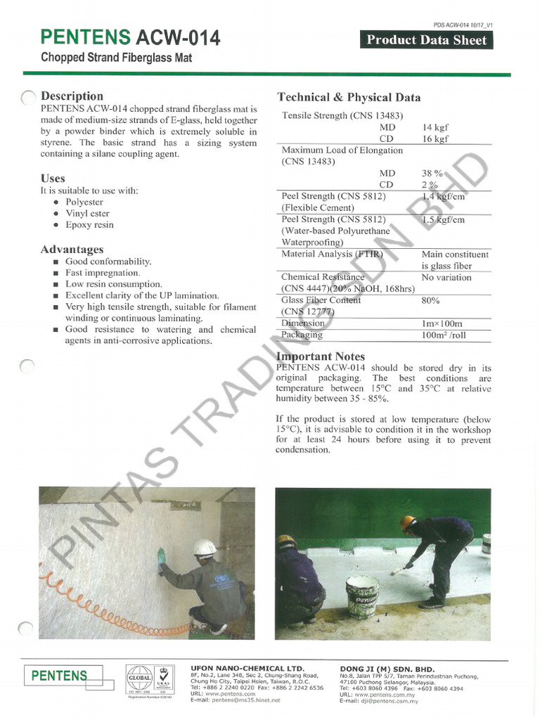 Pentens ACW-014 Watermark | PDF