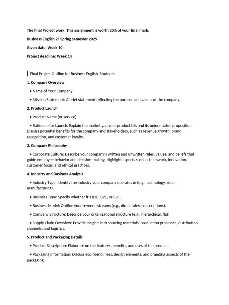 Final Project Work ( | PDF | Marketing | Corporate Social Responsibility