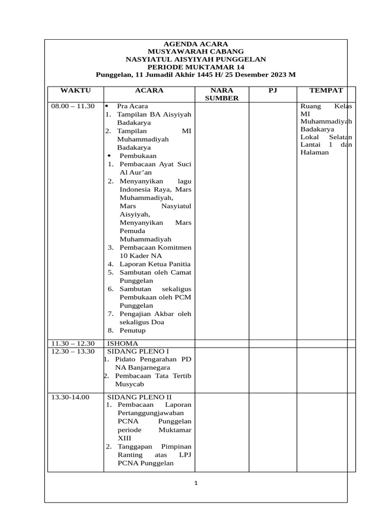 Buku Materi Musycab Pdf