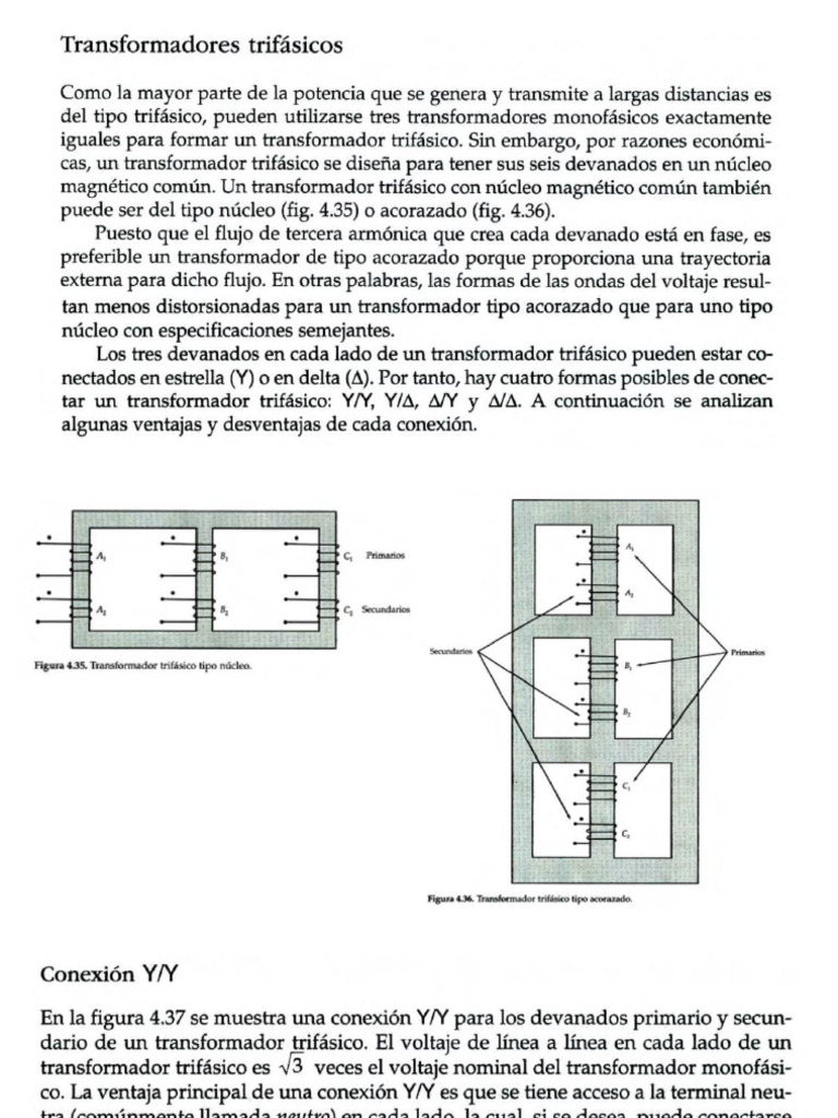Transformador Trifasico | PDF
