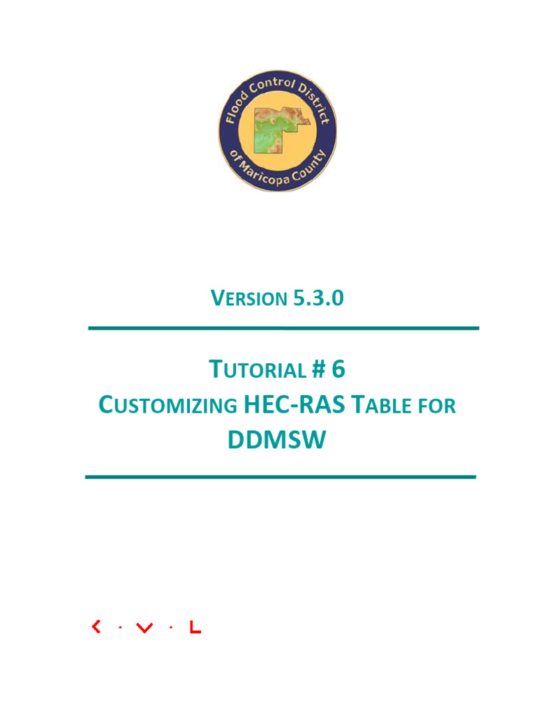 Customizing HEC-RAS Table For DDMSW | PDF | Zip (File Format ...