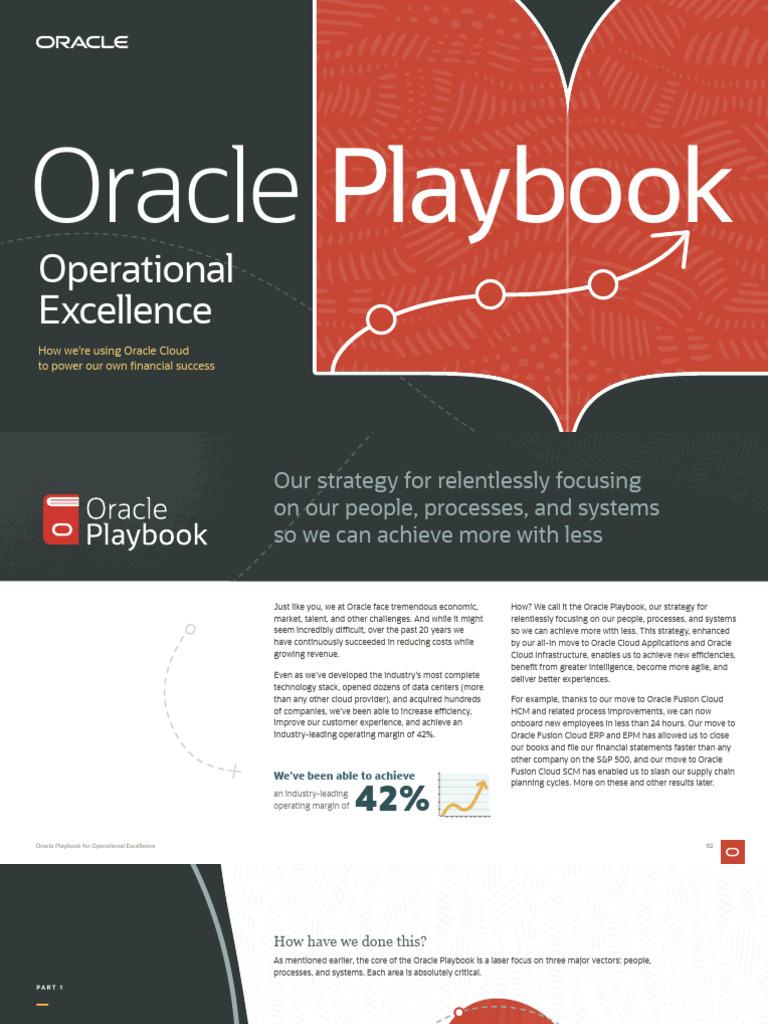 Oracle Playbook for Operational Excellence | PDF | Cloud Computing ...