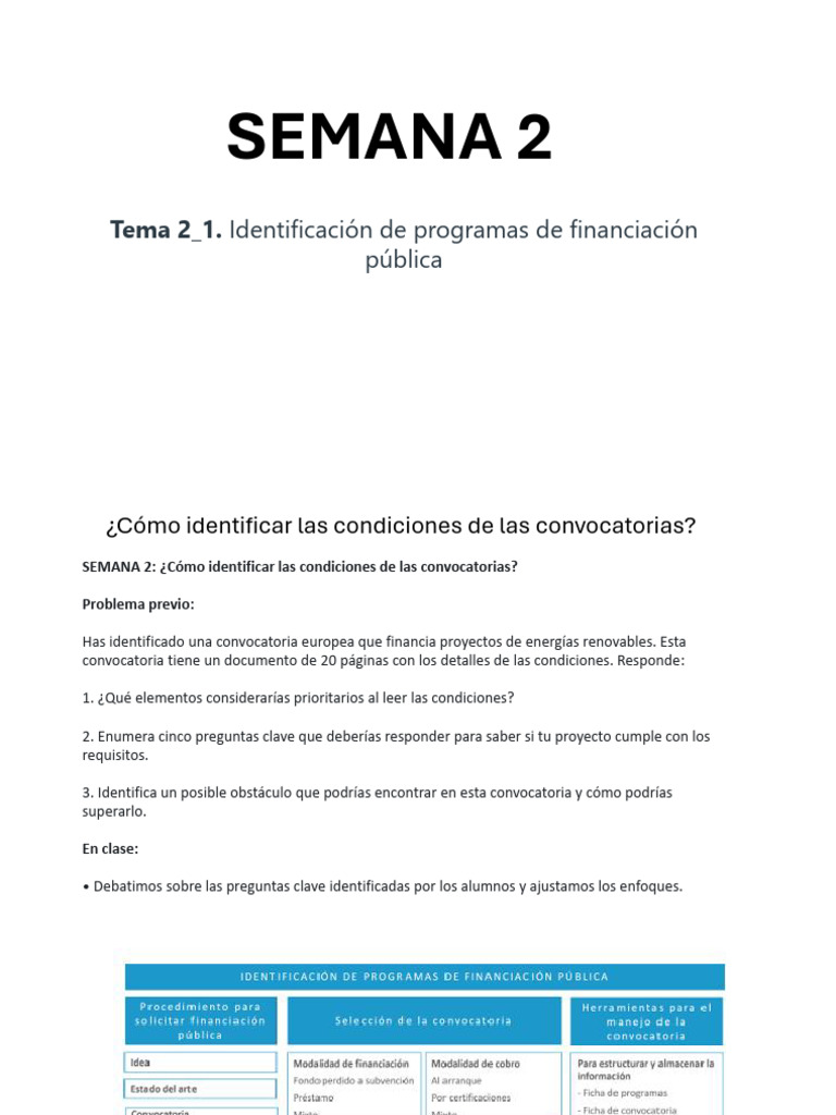 SEMANA 2 TEMA 2 - Sesion 1 | PDF