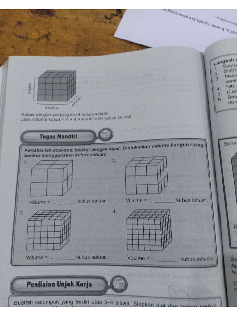 Latihan Soal Tentang Kubus Satuan | PDF