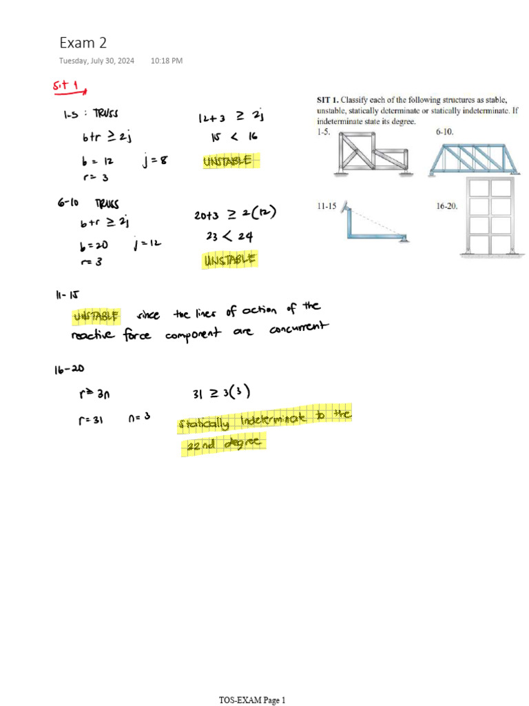 Exam 2 - Solution | PDF