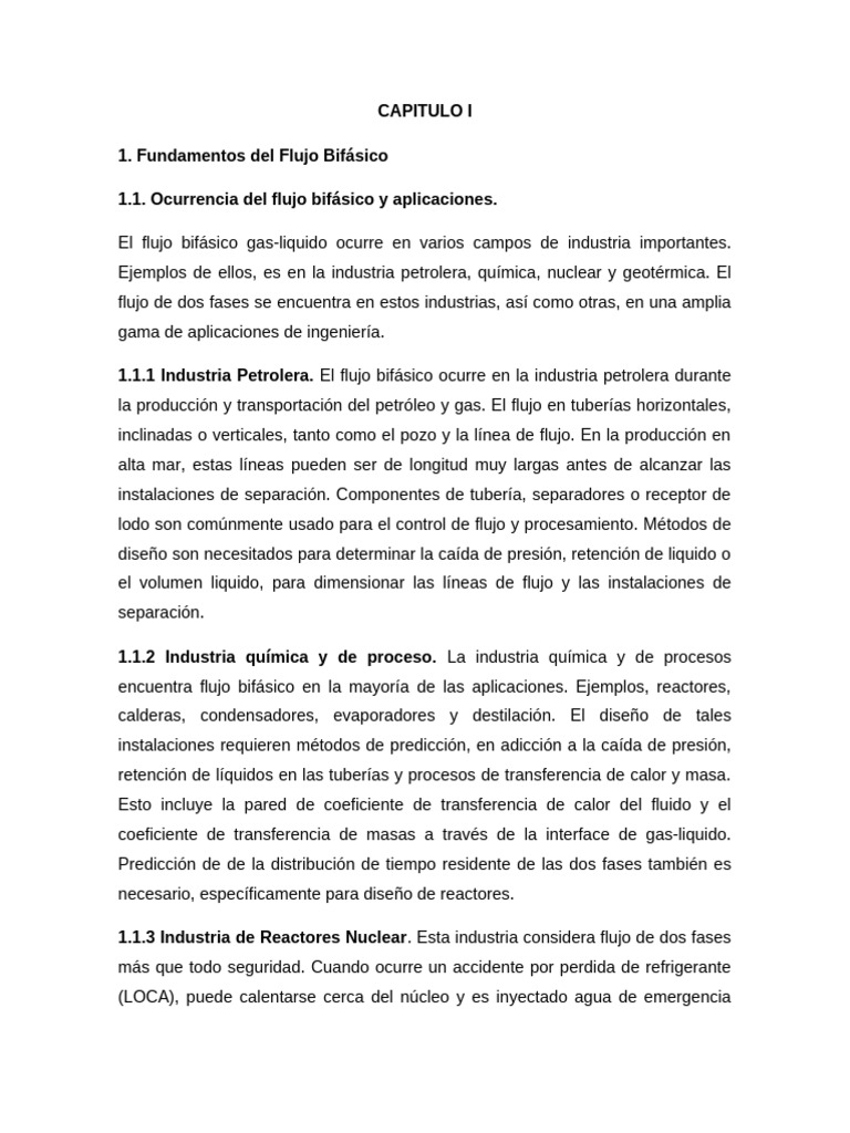 Capitulo 1-Grupo 1 - Flujo Bifasico | PDF | Flujo | Simulación
