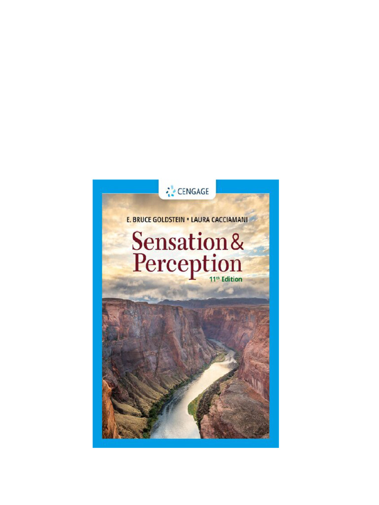 Sensation and Perception 11Th Edition E. Bruce Goldstein - Ebook PDF ...