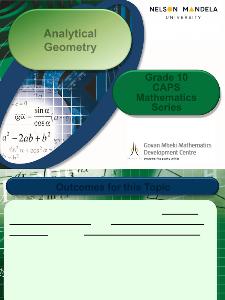 Analytical Geometry 1 1 | PDF | Rectangle | Euclidean Plane Geometry