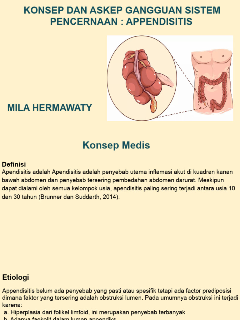 Askep Appendisitis | PDF