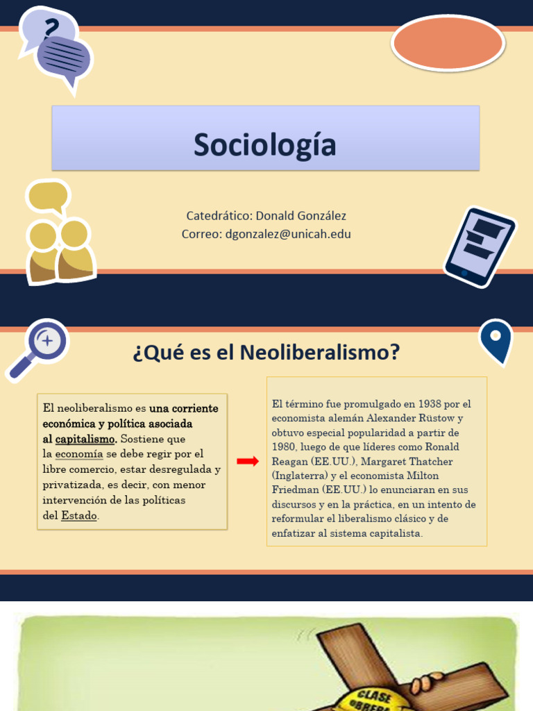 Neoliberalismo: Orígenes y Características | PDF | Neoliberalismo ...