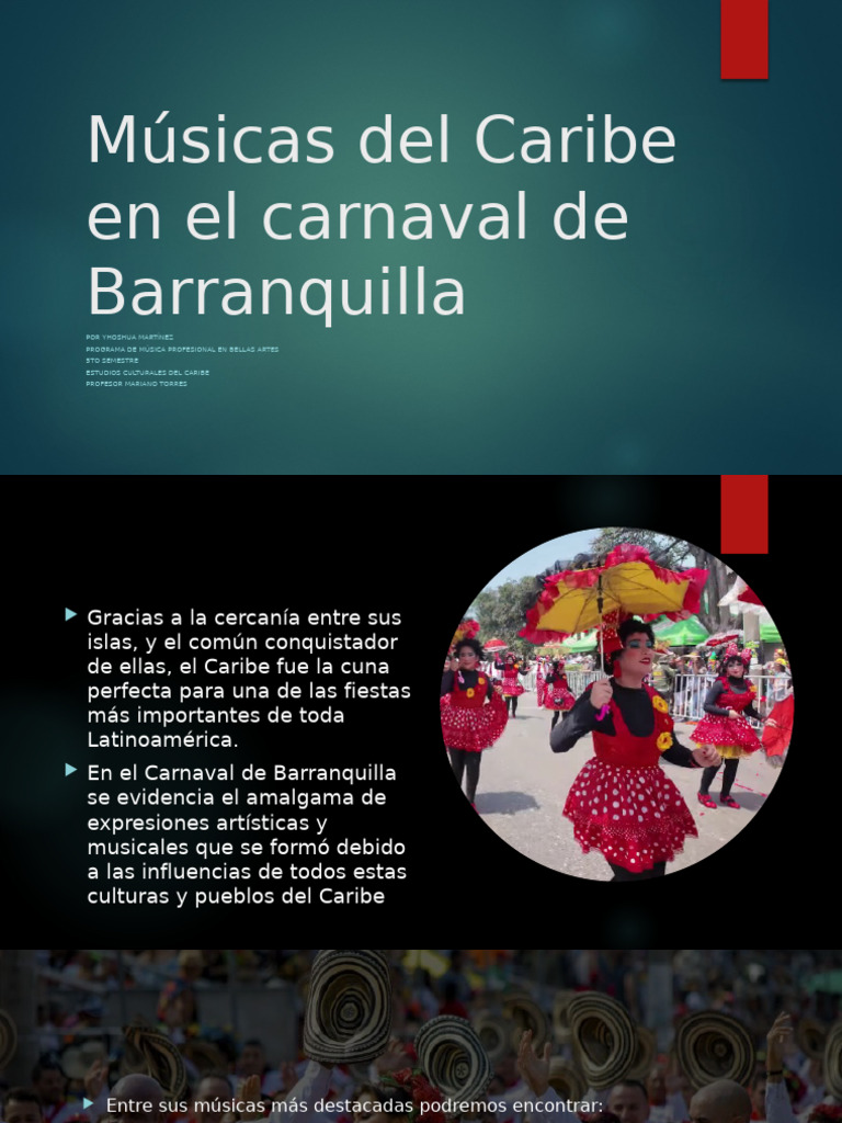 Músicas del Caribe en Barranquilla | PDF